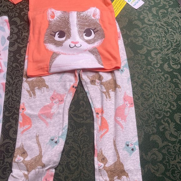 Carter's | Pajamas | Nwt 4t 4 Carters Cats Multicutural Diversity ...